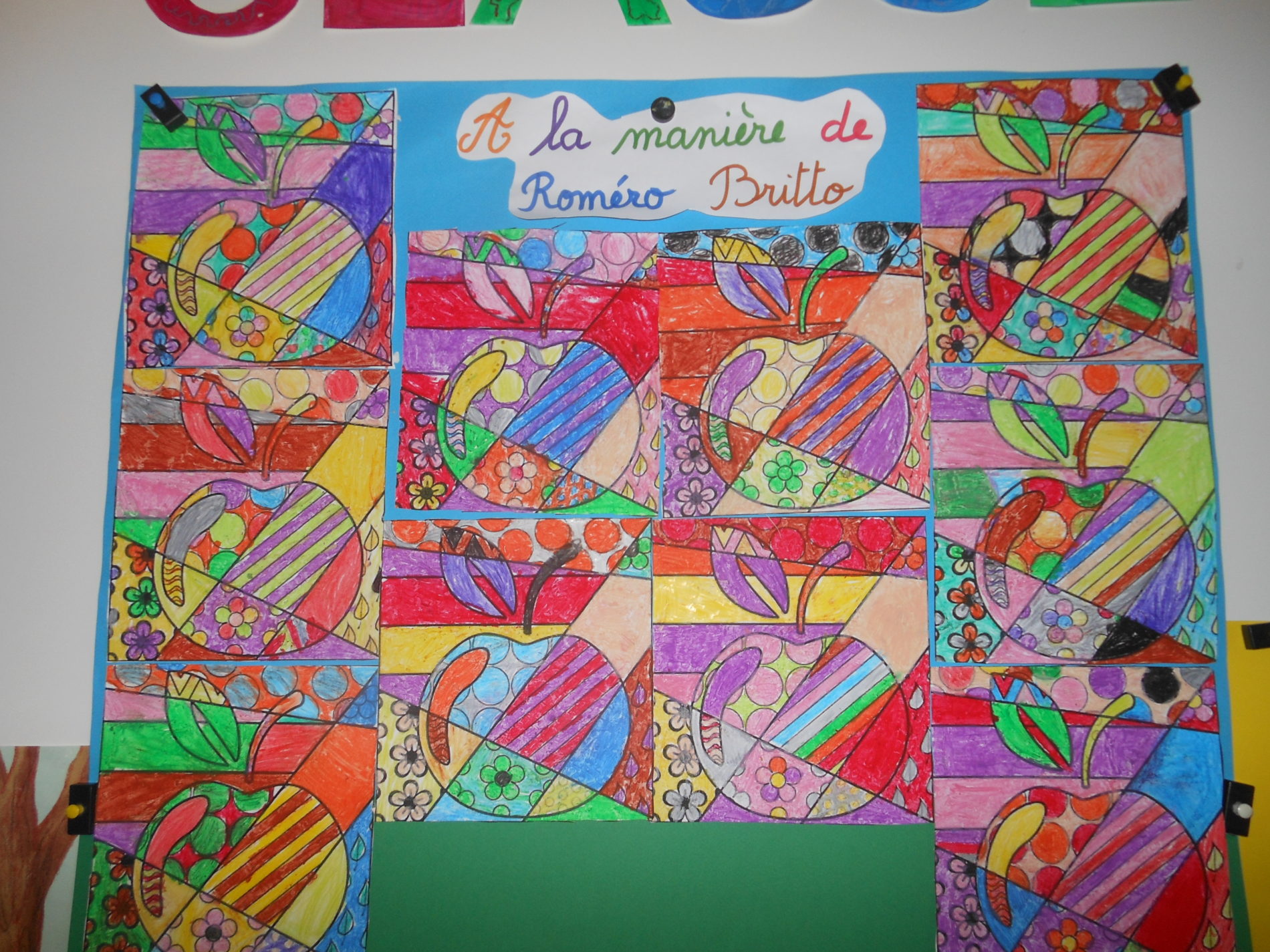 A la manière de Roméro Britto – Ecole Sainte Marie | Petit-Mars